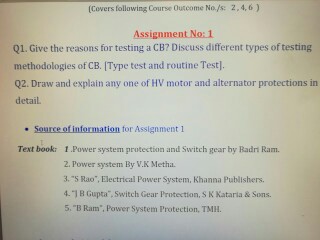 Solved (1)give the reasons for testing a CB?Discuss | Chegg.com