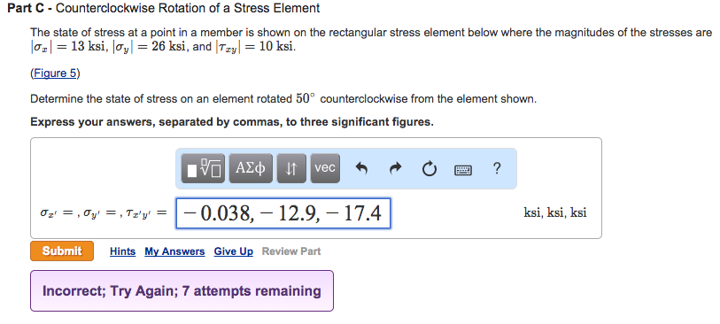 Solved Learning Goal: To be able to identify the initial | Chegg.com