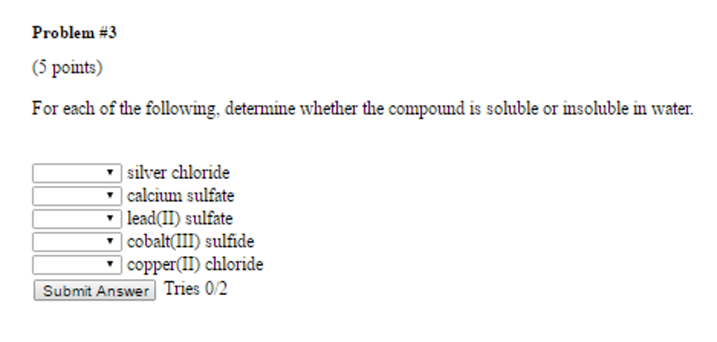Solved: For Each Of The Following, Determine Whether The C... | Chegg.com
