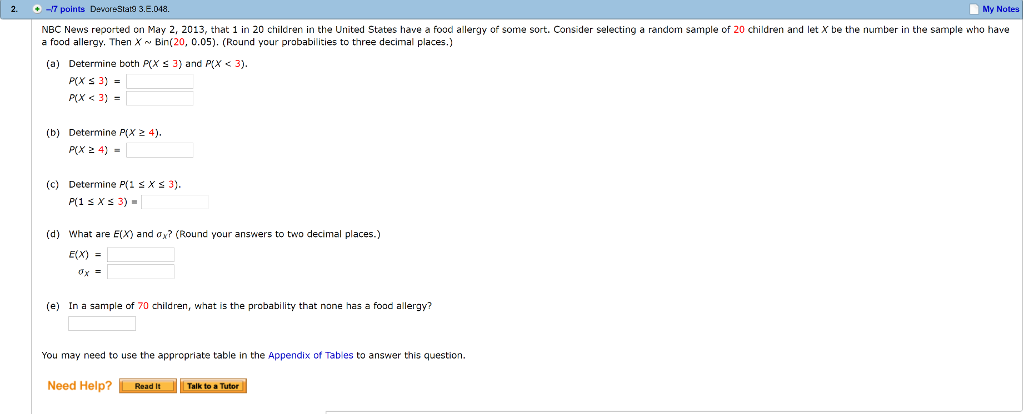 Solved NBC News reported on May 2, 2013, that 1 in 20 | Chegg.com