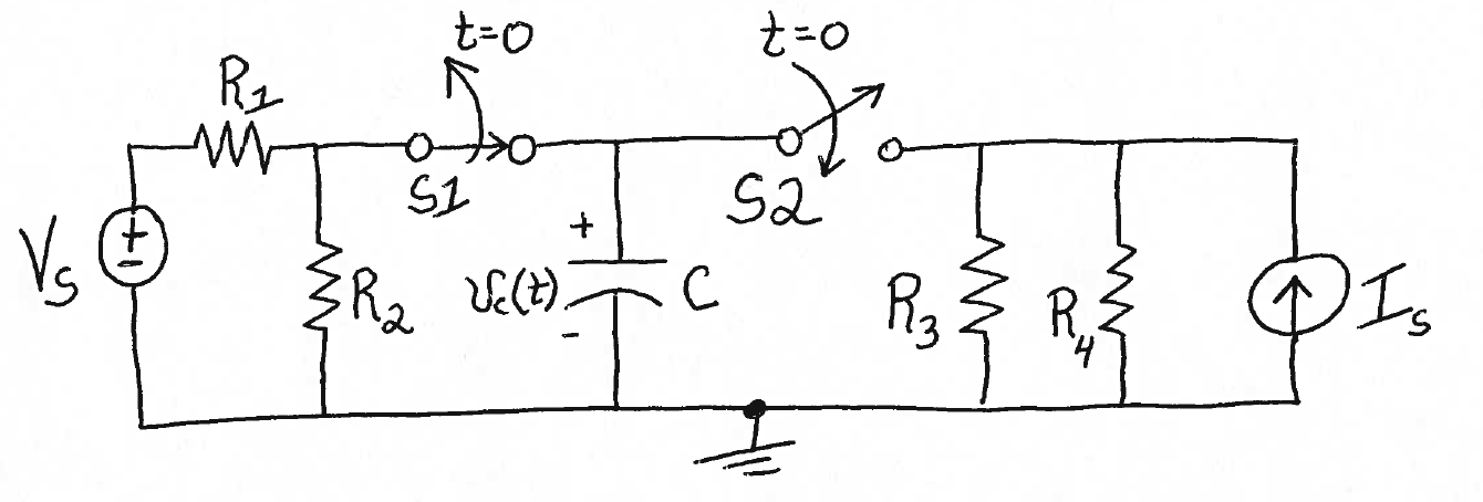 Solved Consider the circuit shown below. The input voltage | Chegg.com