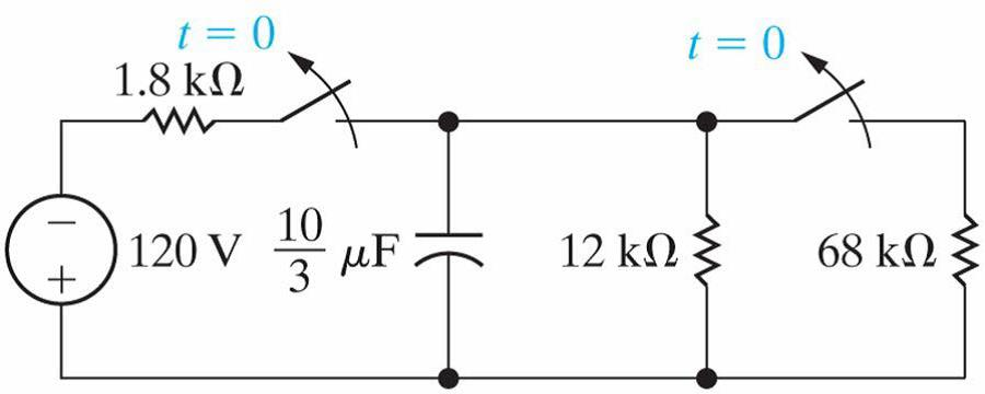 Solved Determine vc(t) for t > 0 | Chegg.com