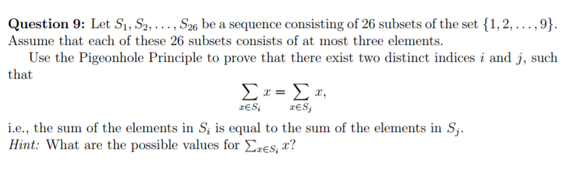 Solved Question 9: Let S1, S2,, S26 be a sequence consisting | Chegg.com