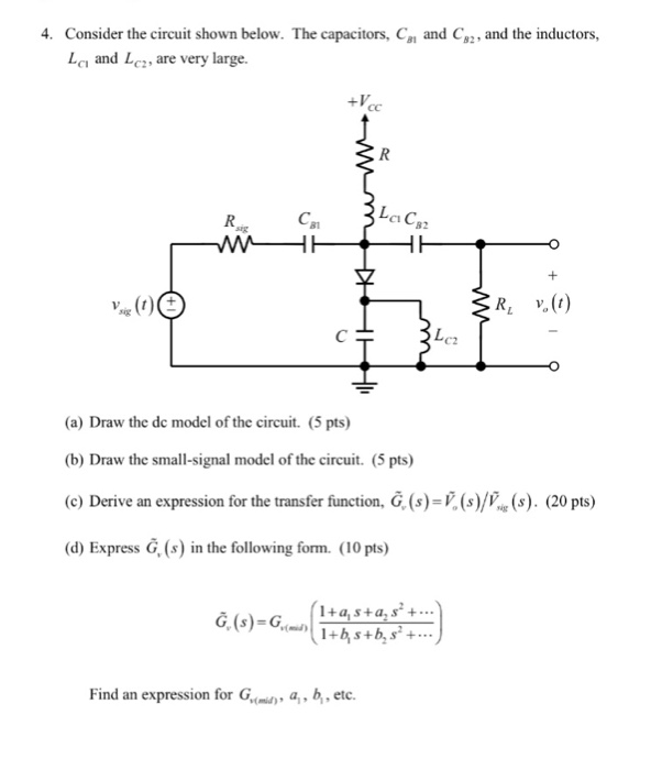 Solved Consider the circuit shown below. The capacitors. | Chegg.com