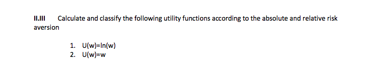 Solved I Calculate and classify the following utility | Chegg.com