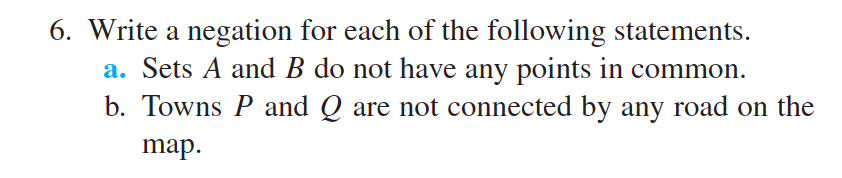 Solved Write a formal negation for each of the following | Chegg.com