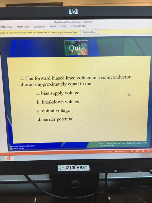 Solved TRANSITIONS ANIMATIONS SLIDE SHOW REVIEW VIEW | Chegg.com