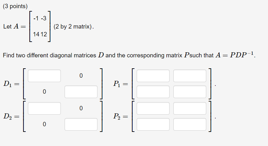 Solved Let A=A= | Chegg.com
