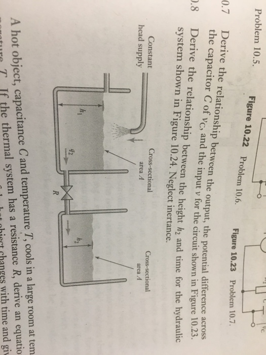 Solved Derive the relation between the output, the | Chegg.com