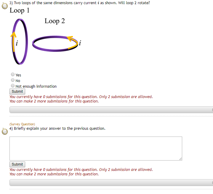 Solved 12 34 Two loops of the same dimensions carry current | Chegg.com