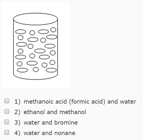 Solved Which of the following combinations of substances | Chegg.com
