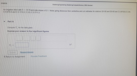 Solved From the following excerpt of field ntes, a design | Chegg.com