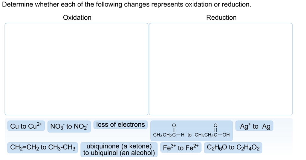 Solved Determine whether each of the following changes | Chegg.com