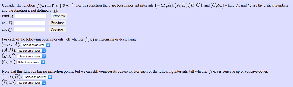 Solved Consider The Function F X 5x 8x 1 For This 3612
