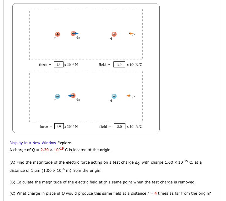 Solved Active Figure 15.11 The Electric Field Instructions | Chegg.com
