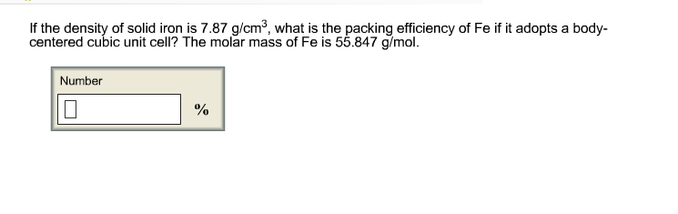 Solved In a hexagonal-close-pack (hcp) unit cell, the ratio | Chegg.com