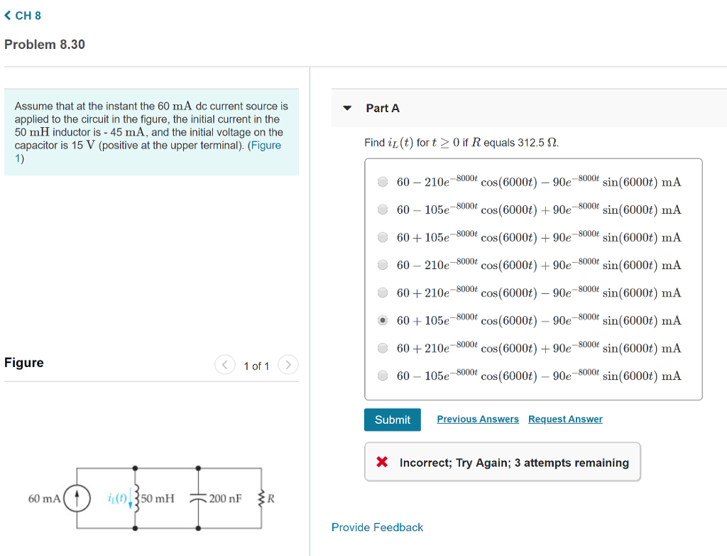 Solved K CH 8 Problem 8.30 Assume that at the instant the 60 | Chegg.com