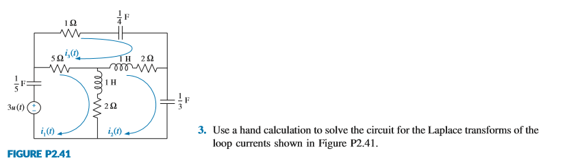Solved Use a hand calculation to solve the circuit for the | Chegg.com