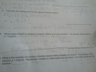 Solved Calculate the boiling point for the calcium | Chegg.com