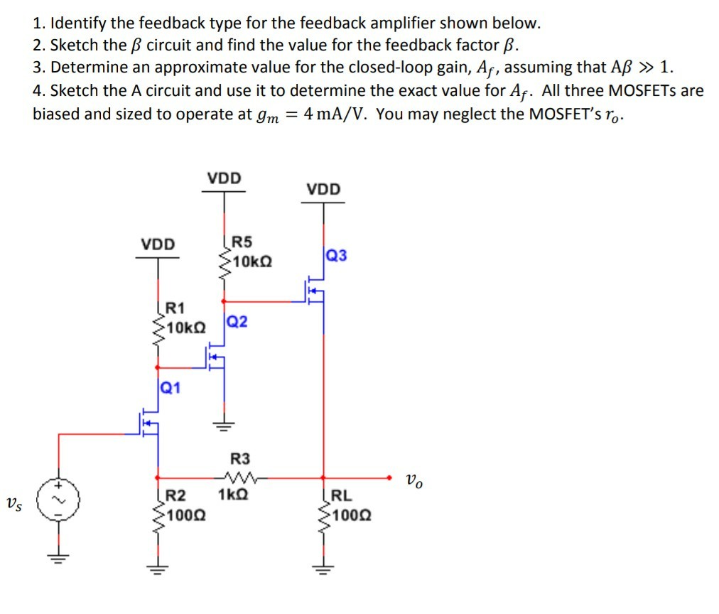 Solved 1. Identify the feedback type for the feedback | Chegg.com