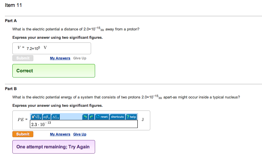 Solved: Physics - Find Correct Answer For Part B, But Make... | Chegg.com