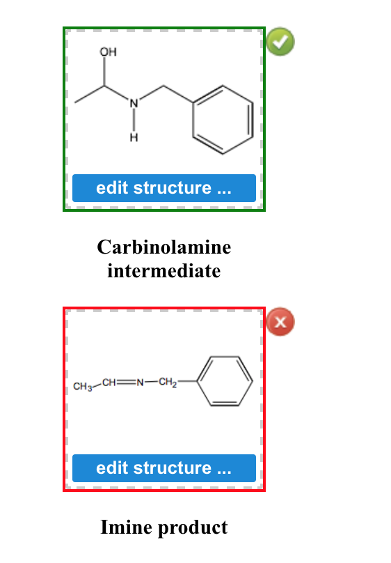Solved Draw the structure of the carbinolamine intermediate | Chegg.com