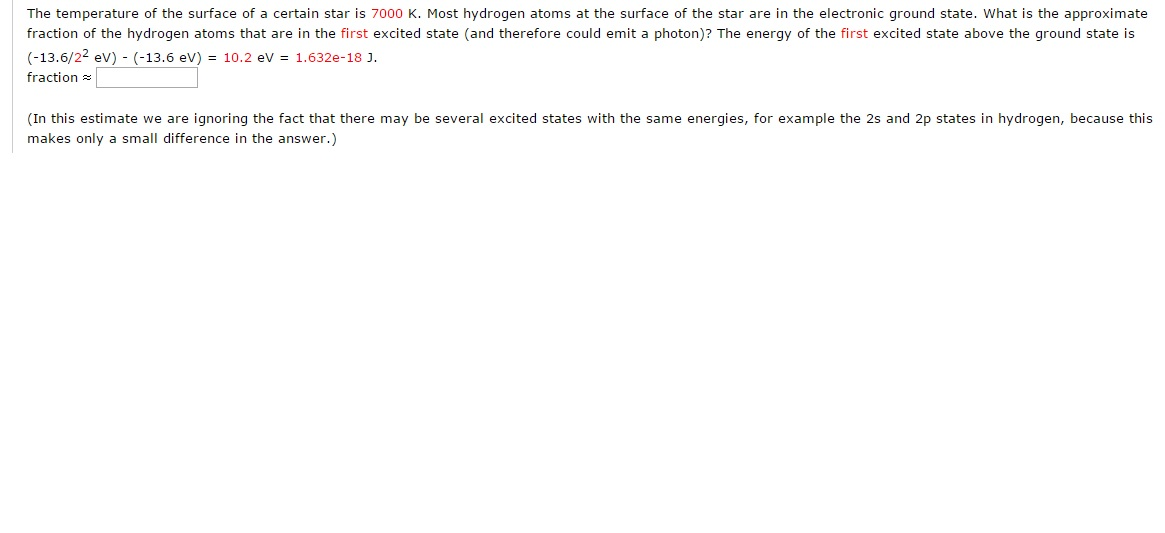 Solved The temperature of the surface of a certain star is | Chegg.com