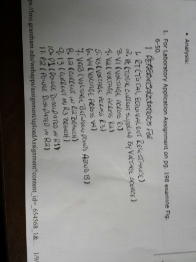 Solved . Analysis: 1. For Laboratory Application Assignment | Chegg.com