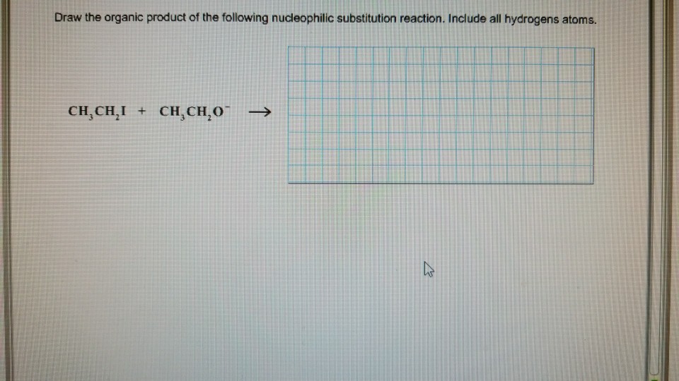 Solved Draw the organic product of the following | Chegg.com