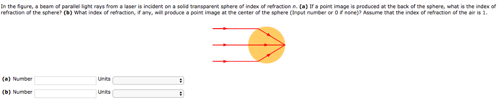 Solved In the figure, a beam of parallel light rays from a | Chegg.com