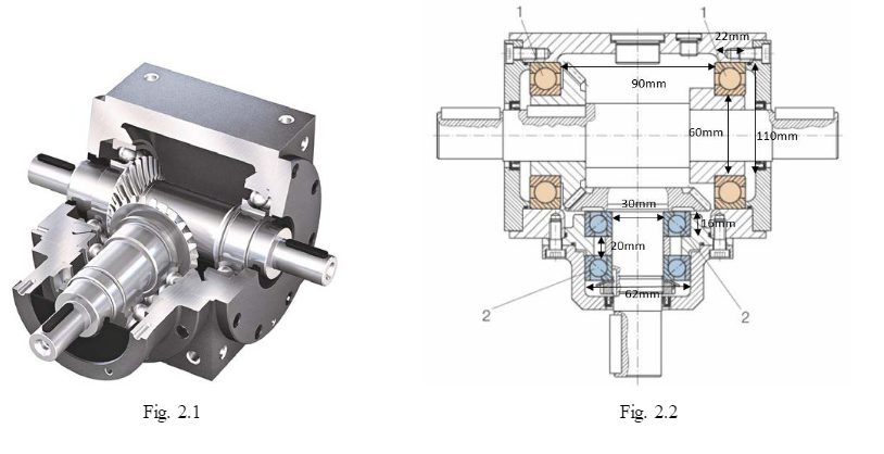 To design a bevel gearbox in Fig. 2.1, you are | Chegg.com