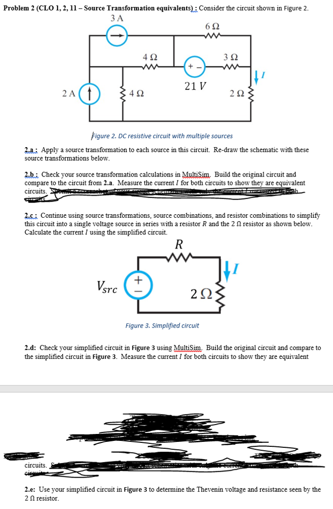 Solved Problem 2 (CLO 1,2, 11 - Source Transformation | Chegg.com