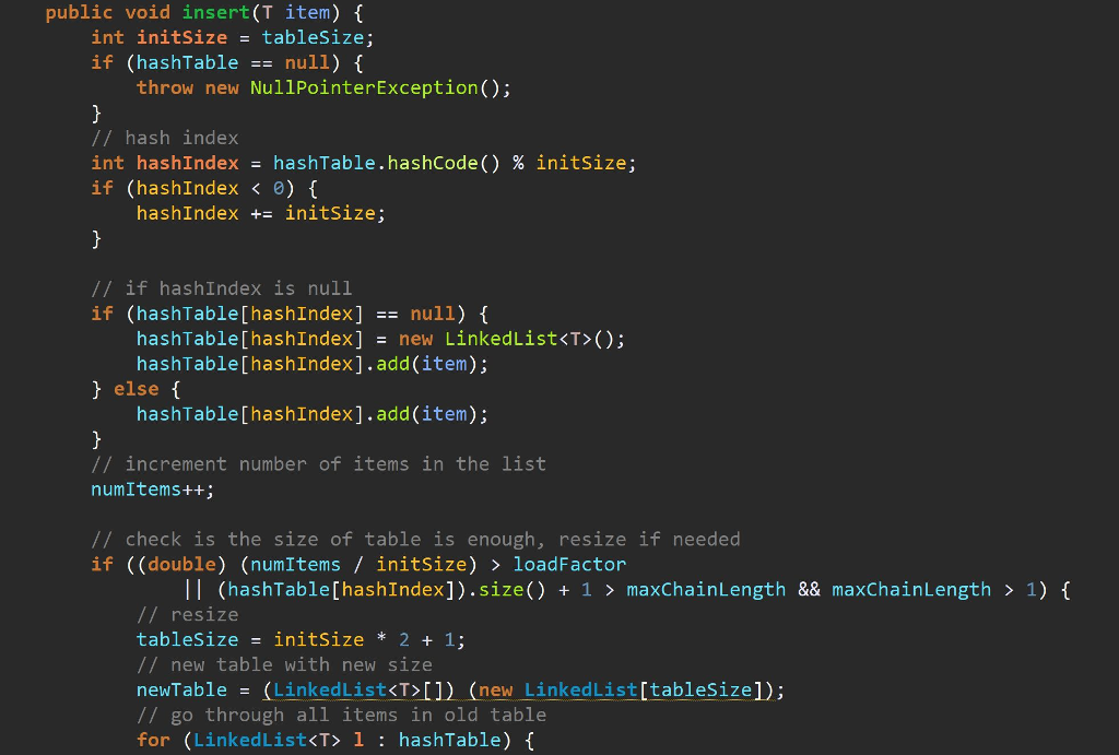 Solved 1. What is the worst-case complexity of your dump() | Chegg.com
