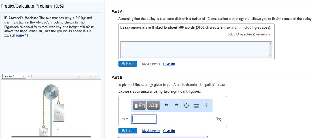 Solved Predict/Calculate Problem 10.59 Part A IP Atwood's | Chegg.com
