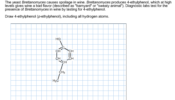 Solved The yeast Brettanomyces causes spoilage in wine. | Chegg.com