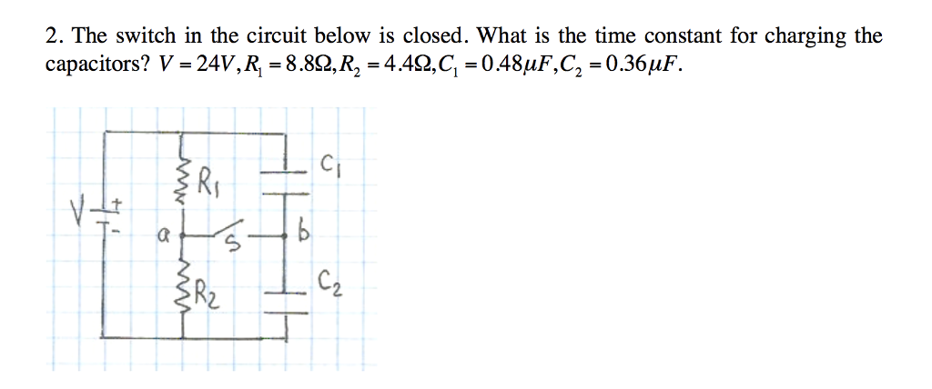Solved If you get 2.7 msec as your answer, I think it is not | Chegg.com