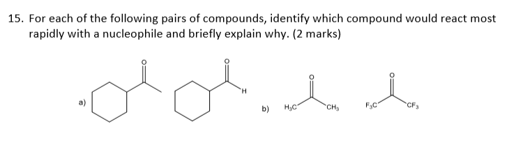 Solved For each of the following pairs of compounds, | Chegg.com