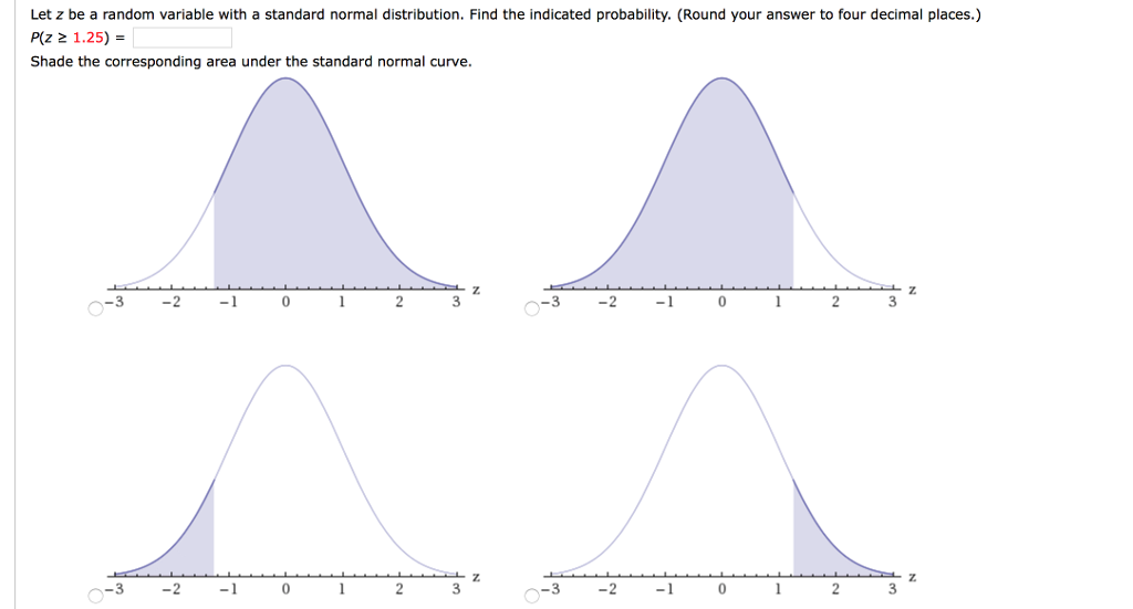 Solved Letz be a random variable with a standard normal | Chegg.com