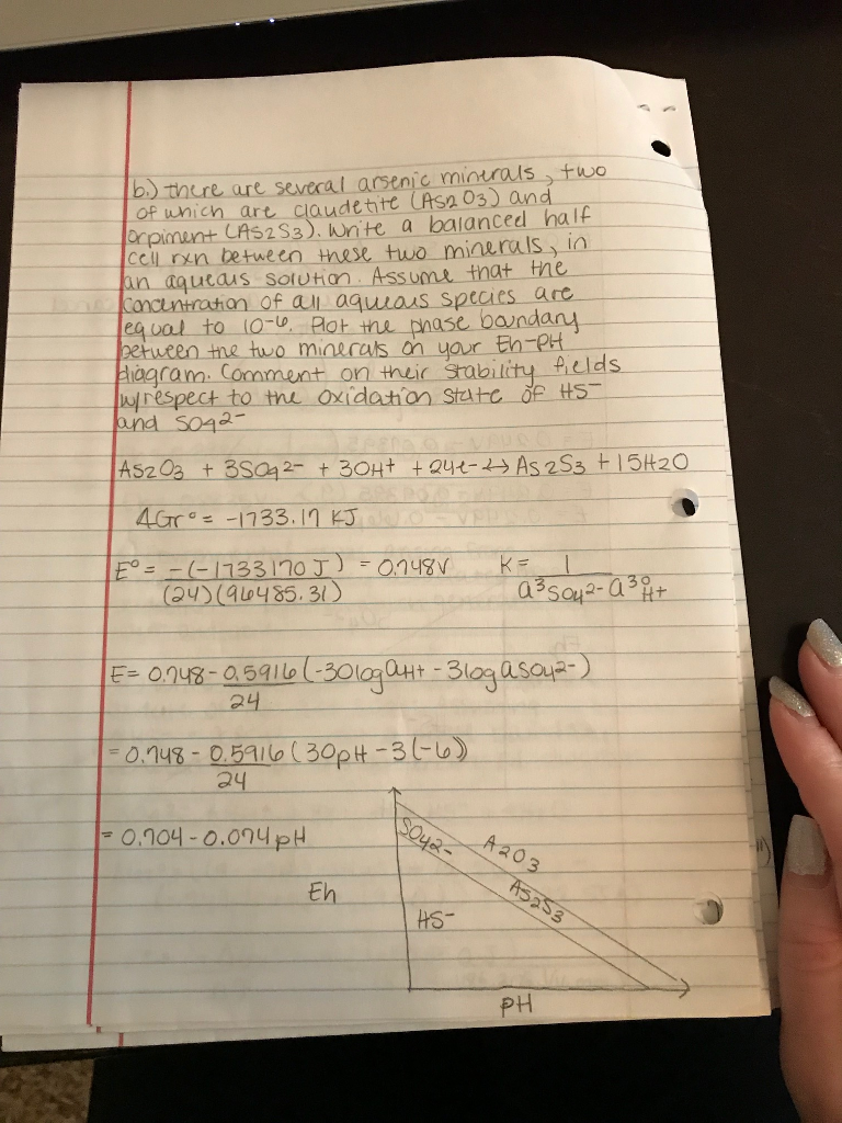 Solved There are several arsenic minerals, two of which are | Chegg.com