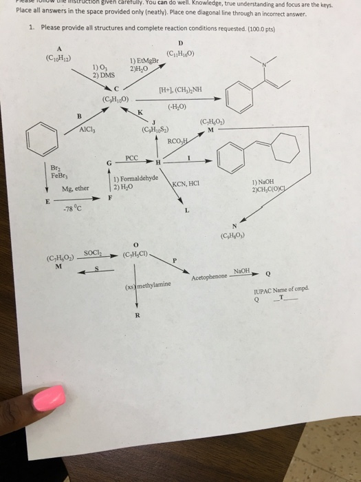 Solved Please provide all structures and compete reaction | Chegg.com Solved Please provide all structures and compete reaction | Chegg.com