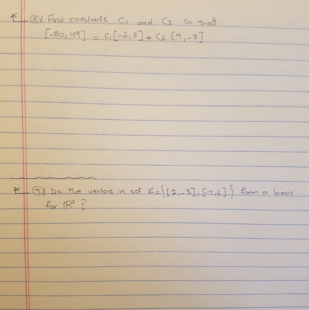 Solved Find constants C_1 and C_2 so that [-50, 49] = | Chegg.com