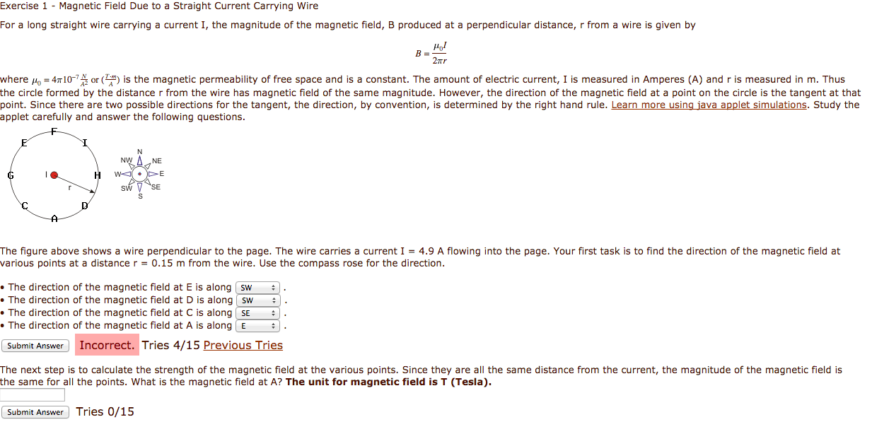 Solved Magnetic Field Due to a Straight Current Carrying | Chegg.com