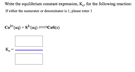 Solved: Write The Equilibrium Constant Expression, K_c, Fo... | Chegg.com