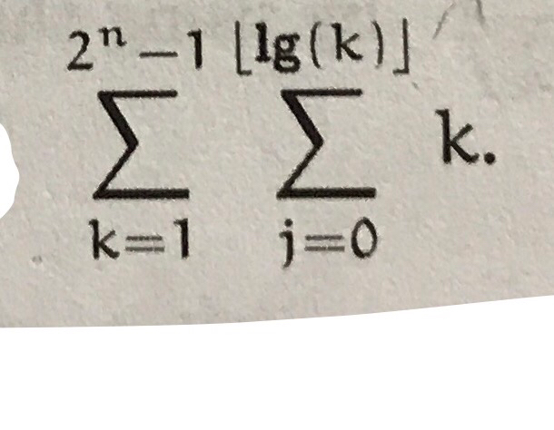 Solved Discrete Integral : Hi, Would you please take a look | Chegg.com