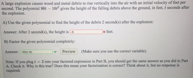 Solved A large explosion causes wood and metal debris to | Chegg.com