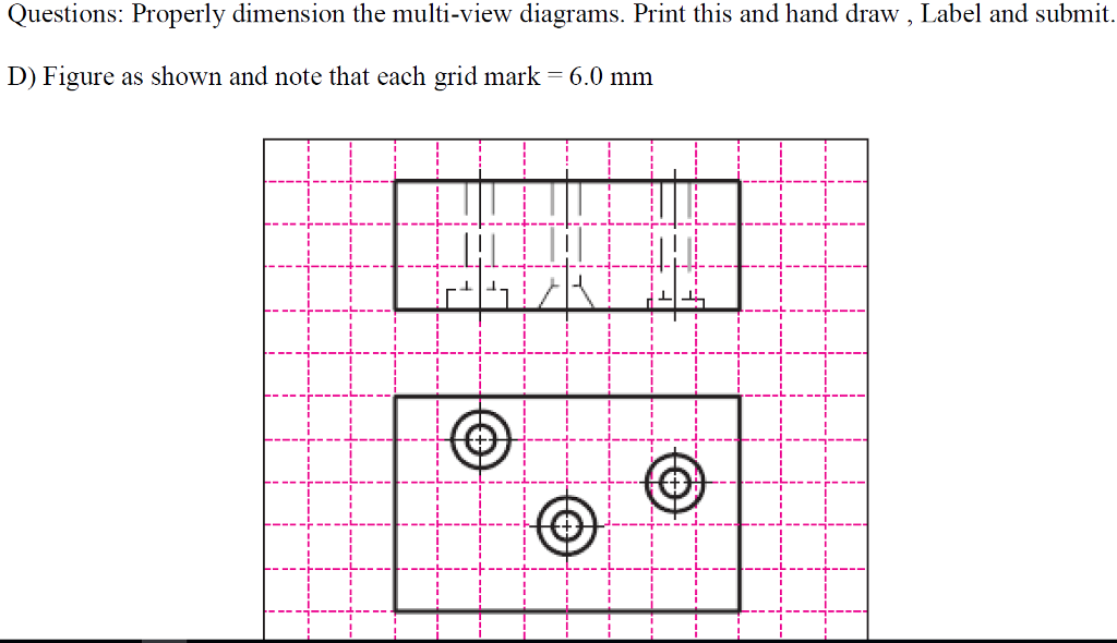 Solved Questions: Properly dimension the multi-view | Chegg.com