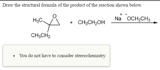 Solved Draw the structural formula of the product of the | Chegg.com