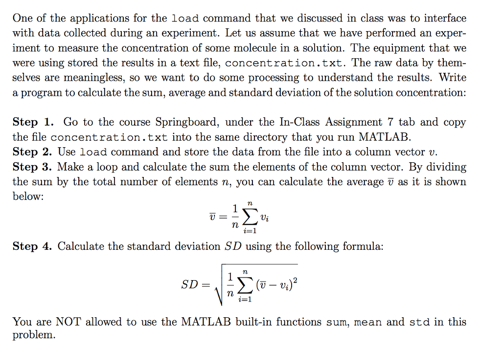 Solved One of the applications for the load command that we | Chegg.com