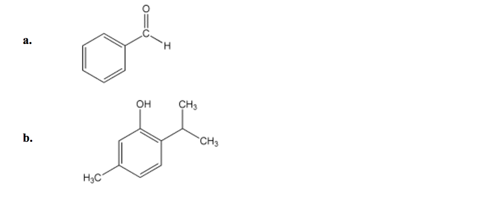 a. H OH CH3 . CH3 H3C O=C b | Chegg.com