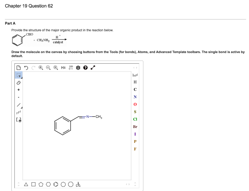 Solved Chapter 19 Question 62 Part A Provide the structure | Chegg.com